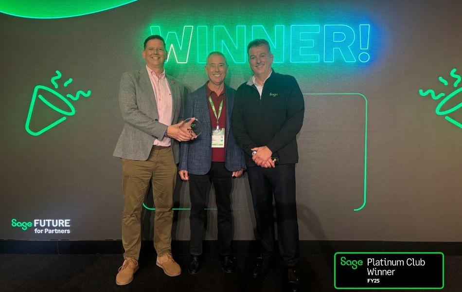 Celebrating a double win at Sage Future 2025